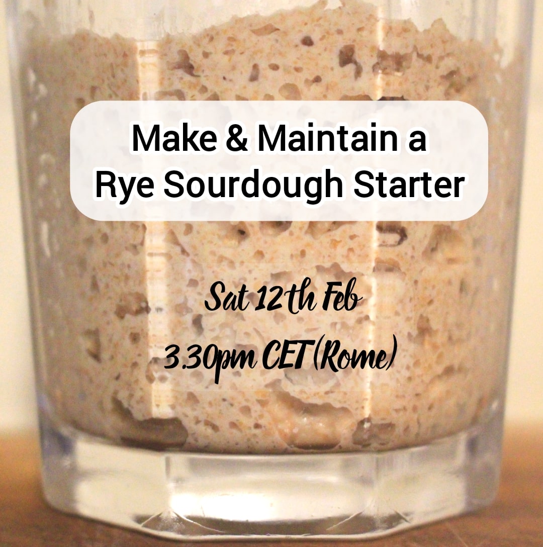 Make & Maintain a Rye Sourdough Starter – Ancestral Kitchen